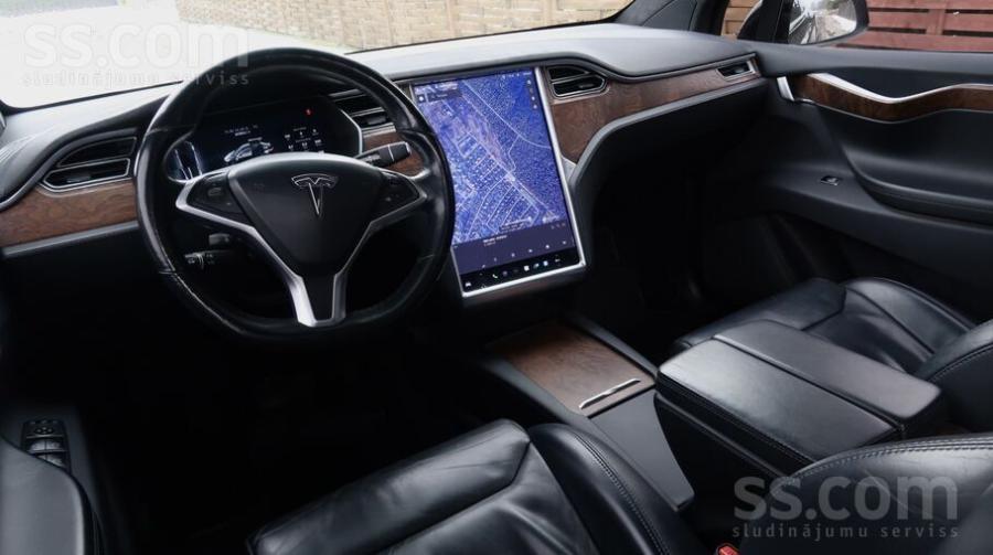 Melns Tesla Model X 2017 Rīga, ar dzinēja tilpumu 0.00 L un nobraukumu 194 tūkst. km par 23750 €, foto 11 vietnē AUTOMOTO.COM.LV