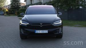 Черный Тесла Модель X 2017 в Рига, объемом двигателя 0.00 л и пробегом 210 тыс. км за 18990 €, фото 3 на AUTOMOTO.COM.LV