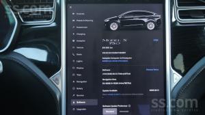 Черный Тесла Модель X 2017 в Рига, объемом двигателя 0.00 л и пробегом 210 тыс. км за 18990 €, фото 19 на AUTOMOTO.COM.LV