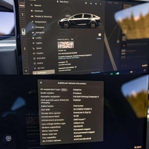Black Tesla Model X 2022 in Klaipeda, with an engine capacity of 0.00 L and mileage of 72 thousand km for 48900 €, photo 17 on AUTOMOTO.COM.LV