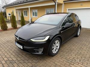 Black Tesla Model X 2018 in Tartu, with an engine capacity of 0.00 L and mileage of 116 thousand km for 29900 €, photo  on AUTOMOTO.COM.LV