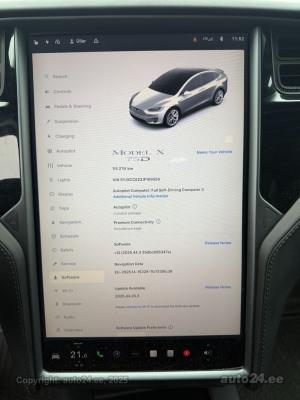 Black Tesla Model X 2018 in Tartu, with an engine capacity of 0.00 L and mileage of 116 thousand km for 29900 €, photo 16 on AUTOMOTO.COM.LV