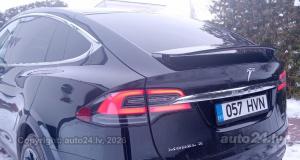 Black Tesla Model X 2018 in Tartu, with an engine capacity of 0.00 L and mileage of 141 thousand km for 28300 €, photo 3 on AUTOMOTO.COM.LV