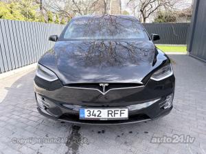 Black Tesla Model X 2018 in Tallinn, with an engine capacity of 0.00 L and mileage of 159 thousand km for 25900 €, photo 3 on AUTOMOTO.COM.LV