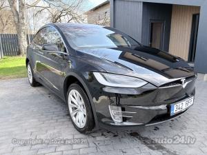 Black Tesla Model X 2018 in Tallinn, with an engine capacity of 0.00 L and mileage of 159 thousand km for 25900 €, photo 4 on AUTOMOTO.COM.LV