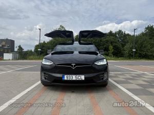 Melns Tesla Model X 2018 Tallina, ar dzinēja tilpumu 0.00 L un nobraukumu 230 tūkst. km par 31000 €, foto 3 vietnē AUTOMOTO.COM.LV