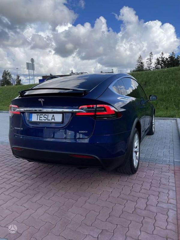 Zils Tesla Model X 2017 Klaipėda, ar dzinēja tilpumu 0.00 L un nobraukumu 156 tūkst. km par 19500 €, foto 8 vietnē AUTOMOTO.COM.LV
