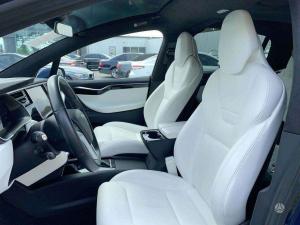 Blue Tesla Model X 2017 in Klaipeda, with an engine capacity of 0.00 L and mileage of 110 thousand km for 9800 €, photo 12 on AUTOMOTO.COM.LV