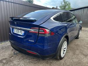 Zils Tesla Model X 2018 Kauņa, ar dzinēja tilpumu 0.00 L un nobraukumu 108 tūkst. km par 13999 €, foto 7 vietnē AUTOMOTO.COM.LV