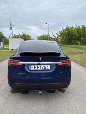 Blue Tesla Model X 2018 in Panevezys, with an engine capacity of 0.00 L and mileage of 127 thousand km for 24000 €, photo 10 on AUTOMOTO.COM.LV