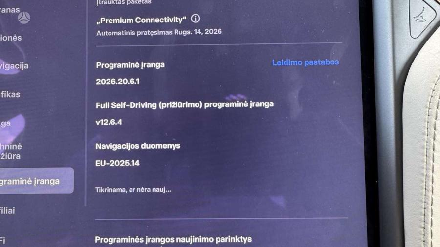 Blue Tesla Model X 2020 in Vilnius, with an engine capacity of 0.00 L and mileage of 126 thousand km for 30990 €, photo 32 on AUTOMOTO.COM.LV