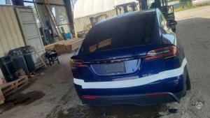 Blue Tesla Model X 2024 in Klaipeda, with an engine capacity of 0.00 L and mileage of 50 thousand km for 26500 €, photo 23 on AUTOMOTO.COM.LV