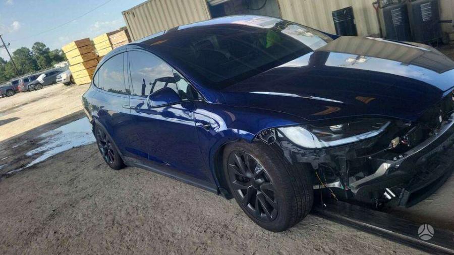 Zils Tesla Model X 2024 Klaipėda, ar dzinēja tilpumu 0.00 L un nobraukumu 50 tūkst. km par 26500 €, foto 27 vietnē AUTOMOTO.COM.LV