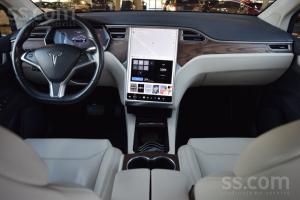 Zils Tesla Model X 2017 Rīga, ar dzinēja tilpumu 0.00 L un nobraukumu 68 tūkst. km par 38900 €, foto 4 vietnē AUTOMOTO.COM.LV