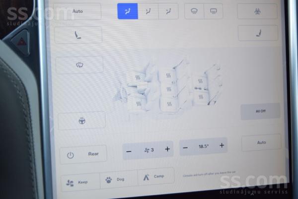 Синий Тесла Модель X 2017 в Рига, объемом двигателя 0.00 л и пробегом 68 тыс. км за 38900 €, фото 9 на AUTOMOTO.COM.LV