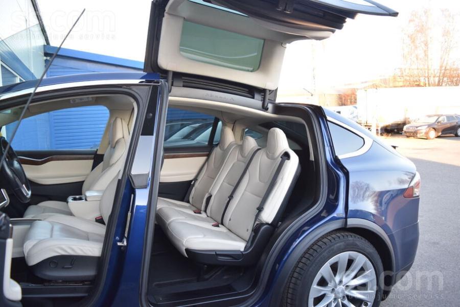 Zils Tesla Model X 2017 Rīga, ar dzinēja tilpumu 0.00 L un nobraukumu 68 tūkst. km par 38900 €, foto 13 vietnē AUTOMOTO.COM.LV