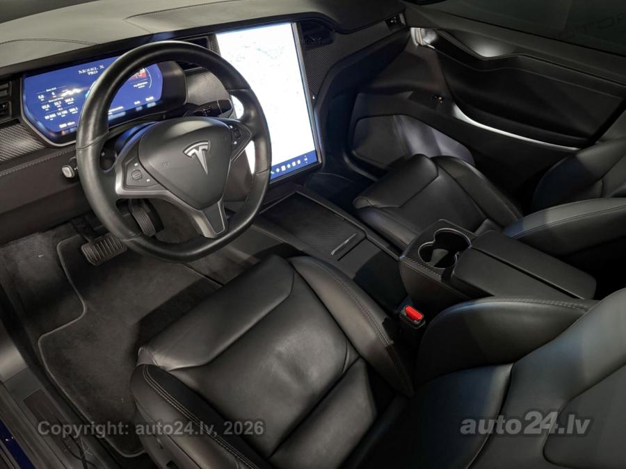 Zils Tesla Model X 2018 Tallina, ar dzinēja tilpumu 0.00 L un nobraukumu 136 tūkst. km par 29900 €, foto 5 vietnē AUTOMOTO.COM.LV