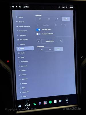 Zils Tesla Model X 2018 Tallina, ar dzinēja tilpumu 0.00 L un nobraukumu 136 tūkst. km par 29900 €, foto 23 vietnē AUTOMOTO.COM.LV