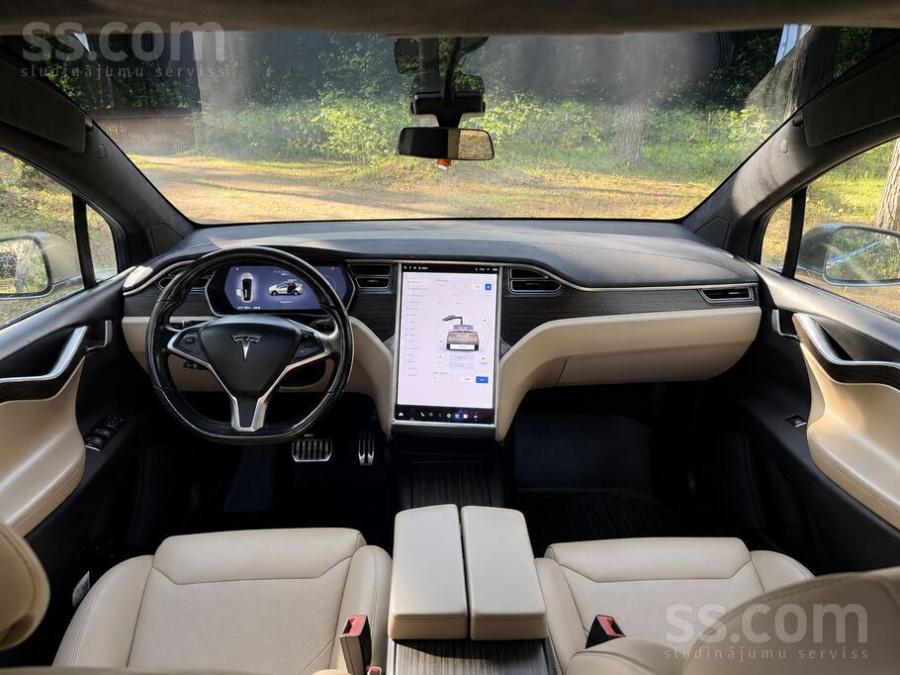 Brūns Tesla Model X 2016 Rīga, ar dzinēja tilpumu 0.00 L un nobraukumu 182 tūkst. km par 27590 €, foto 17 vietnē AUTOMOTO.COM.LV