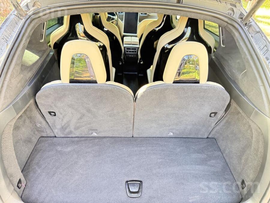 Brūns Tesla Model X 2016 Rīga, ar dzinēja tilpumu 0.00 L un nobraukumu 182 tūkst. km par 27590 €, foto 19 vietnē AUTOMOTO.COM.LV