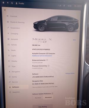 Тесла Модель X 2018 в Тарту, объемом двигателя 0.00 л и пробегом 141 тыс. км за 28300 €, фото 2 на AUTOMOTO.COM.LV