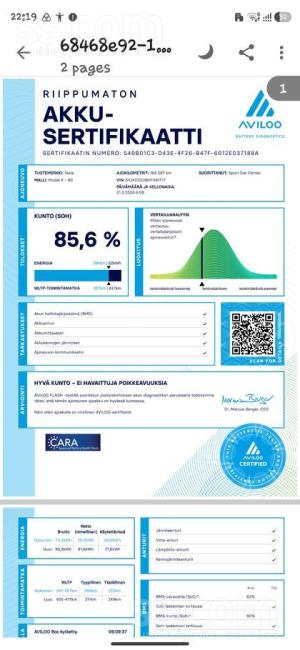 Серый Тесла Модель X 2017 в Рига, объемом двигателя 0.00 л и пробегом 185 тыс. км за 27000 €, фото 28 на AUTOMOTO.COM.LV