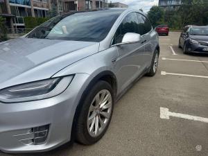 Pelēks Tesla Model X 2017 Kauņa, ar dzinēja tilpumu 0.00 L un nobraukumu 178 tūkst. km par 22000 €, foto 7 vietnē AUTOMOTO.COM.LV