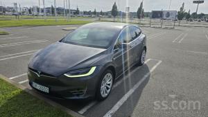 Pelēks Tesla Model X 2018 Rīga, ar dzinēja tilpumu 0.00 L un nobraukumu 209 tūkst. km par 22500 €, foto 4 vietnē AUTOMOTO.COM.LV