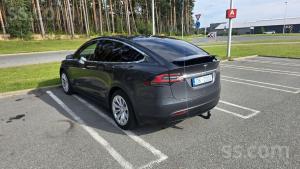 Pelēks Tesla Model X 2018 Rīga, ar dzinēja tilpumu 0.00 L un nobraukumu 209 tūkst. km par 22500 €, foto 5 vietnē AUTOMOTO.COM.LV