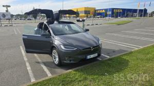 Pelēks Tesla Model X 2018 Rīga, ar dzinēja tilpumu 0.00 L un nobraukumu 209 tūkst. km par 22500 €, foto 10 vietnē AUTOMOTO.COM.LV