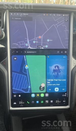 Grey Tesla Model X 2018 in Riga, with an engine capacity of 0.00 L and mileage of 209 thousand km for 21000 €, photo 19 on AUTOMOTO.COM.LV