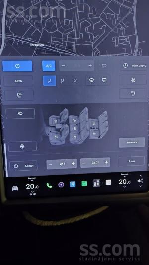 Grey Tesla Model X 2018 in Riga, with an engine capacity of 0.00 L and mileage of 209 thousand km for 21000 €, photo 20 on AUTOMOTO.COM.LV