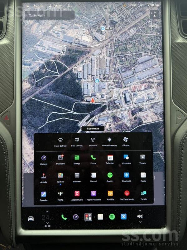 Pelēks Tesla Model X 2019 Rīga, ar dzinēja tilpumu 0.00 L un nobraukumu 164 tūkst. km par 29777 €, foto 10 vietnē AUTOMOTO.COM.LV