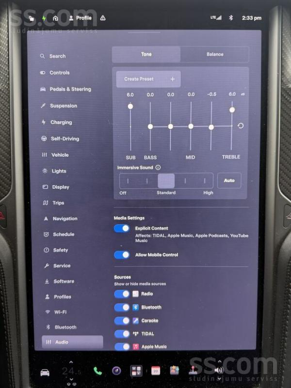 Pelēks Tesla Model X 2019 Rīga, ar dzinēja tilpumu 0.00 L un nobraukumu 164 tūkst. km par 29777 €, foto 11 vietnē AUTOMOTO.COM.LV