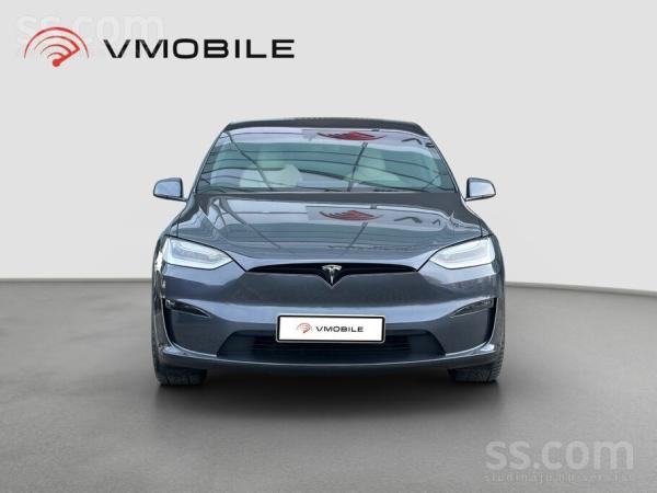 Pelēks Tesla Model X 2023 Rīga, ar dzinēja tilpumu 0.00 L un nobraukumu 52 tūkst. km par 71990 €, foto 3 vietnē AUTOMOTO.COM.LV