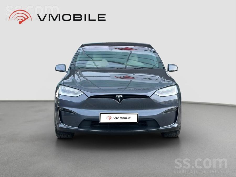 Pelēks Tesla Model X 2023 Rīga, ar dzinēja tilpumu 0.00 L un nobraukumu 52 tūkst. km par 71990 €, foto 4 vietnē AUTOMOTO.COM.LV