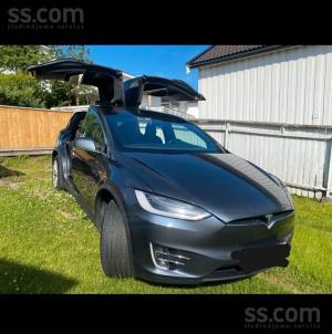Pelēks Tesla Model X 2017 Saldus, ar dzinēja tilpumu 0.00 L un nobraukumu 300 tūkst. km par 22000 €, foto 7 vietnē AUTOMOTO.COM.LV