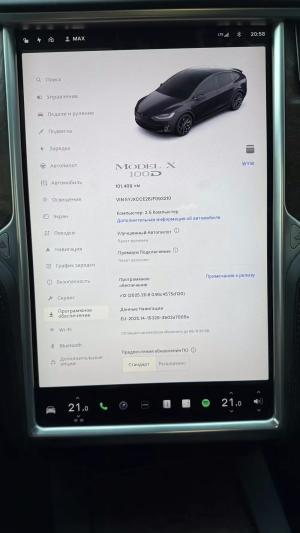 Grey Tesla Model X 2018 in Jurmala, with an engine capacity of 0.00 L and mileage of 100 thousand km for 27000 €, photo 25 on AUTOMOTO.COM.LV