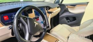 Grey Tesla Model X 2018 in Riga, with an engine capacity of 0.00 L and mileage of 138 thousand km for 30500 €, photo 7 on AUTOMOTO.COM.LV
