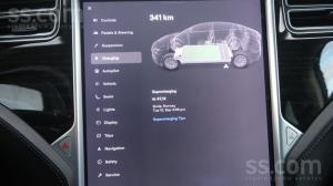 Grey Tesla Model X 2016 in Riga, with an engine capacity of 0.00 L and mileage of 149 thousand km for 20900 €, photo 22 on AUTOMOTO.COM.LV