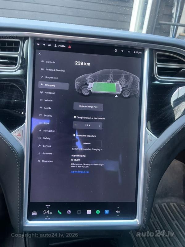 Pelēks Tesla Model X 2018 Tallina, ar dzinēja tilpumu 0.00 L un nobraukumu 226 tūkst. km par 13900 €, foto 10 vietnē AUTOMOTO.COM.LV