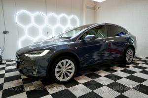 Grey Tesla Model X 2020 in Tallinn, with an engine capacity of 0.00 L and mileage of 125 thousand km for 34990 €, photo 6 on AUTOMOTO.COM.LV