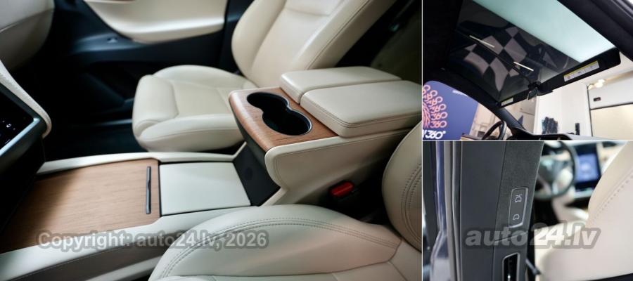 Grey Tesla Model X 2020 in Tallinn, with an engine capacity of 0.00 L and mileage of 125 thousand km for 34990 €, photo 16 on AUTOMOTO.COM.LV