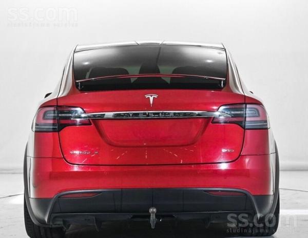 Sarkans Tesla Model X 2017 Rīga, ar dzinēja tilpumu 0.00 L un nobraukumu 163 tūkst. km par 18777 €, foto 4 vietnē AUTOMOTO.COM.LV