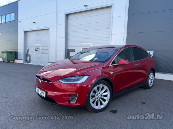Тесла Модель X 2016 в Пярну на AUTOMOTO.COM.LV Красный Тесла Модель X 2016 в Пярну, объемом двигателя 0.00 л и пробегом 164 тыс. км за 23999 €, фото 3 на AUTOMOTO.COM.LV
