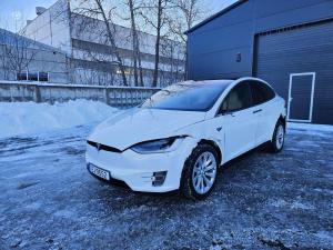 Balts Tesla Model X 2016 Kauņa, ar dzinēja tilpumu 0.00 L un nobraukumu 173 tūkst. km par 12400 €, foto 3 vietnē AUTOMOTO.COM.LV