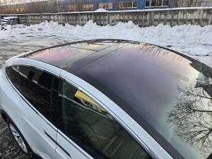 Balts Tesla Model X 2016 Kauņa, ar dzinēja tilpumu 0.00 L un nobraukumu 173 tūkst. km par 12400 €, foto 9 vietnē AUTOMOTO.COM.LV