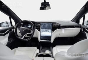 Balts Tesla Model X 2017 Rīga, ar dzinēja tilpumu 0.00 L un nobraukumu 160 tūkst. km par 27900 €, foto 5 vietnē AUTOMOTO.COM.LV