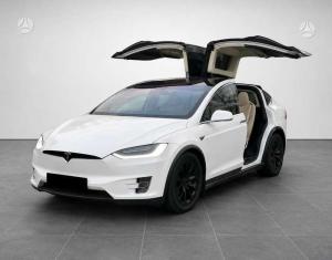 Balts Tesla Model X 2017 Viļņa, ar dzinēja tilpumu 0.00 L un nobraukumu 88 tūkst. km par 21900 €, foto 6 vietnē AUTOMOTO.COM.LV