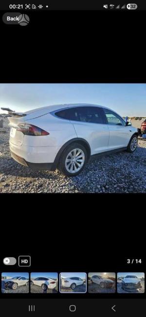 Balts Tesla Model X 2018 Klaipėda, ar dzinēja tilpumu 0.00 L un nobraukumu 75 tūkst. km par 17500 €, foto 5 vietnē AUTOMOTO.COM.LV